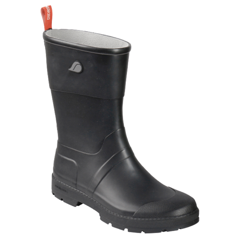 Didriksons Kornö Rubber Boots Black | Sportfishtackle.no
