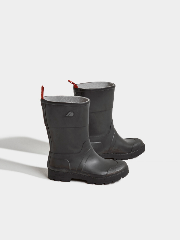 Didriksons Kornö Rubber Boots Black | Sportfishtackle.no