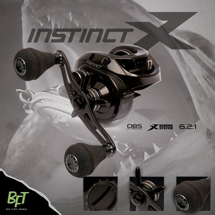 BFT Instinct X7, Low Profile | Sportfishtackle.no